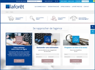 Laforêt lance son nouveau site avec pré-estimation gratuite et ...