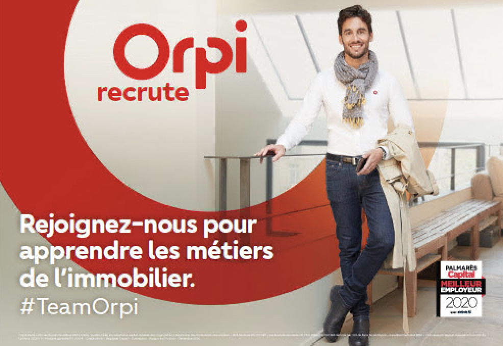 Orpi lance sa campagne de recrutements - Journal de l'Agence